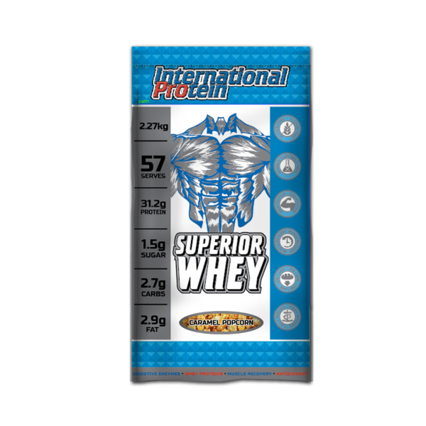 International Protein Superior Whey 5Lbs – Invincible Fitness