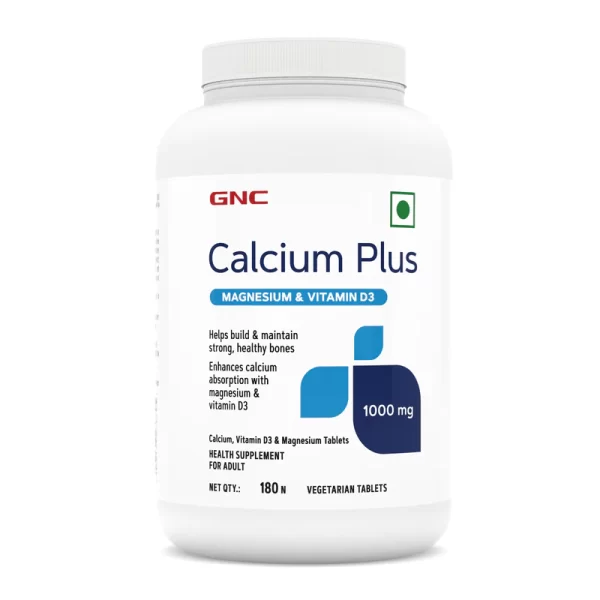 GNC Calcium Plus 1000mg – Invincible Fitness