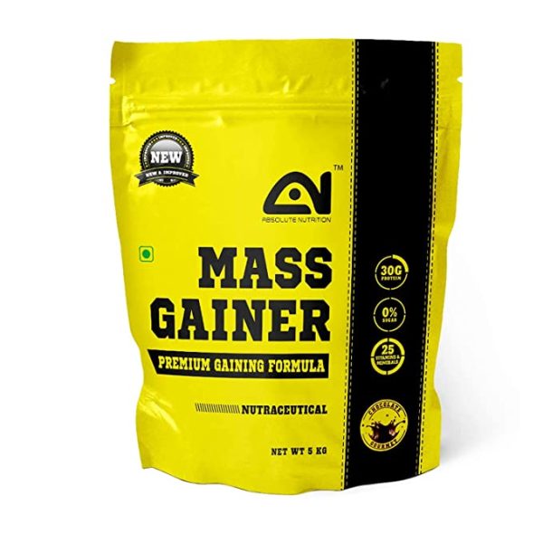 Absolute Nutrition Mass Gainer 5Kg – Invincible Fitness